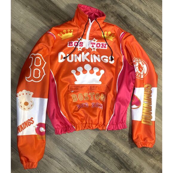 Source Unknown | Jackets & Coats | Dunkings Track Jacket Super Bowl ...